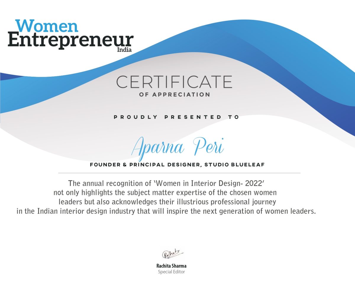 Studio blueleaf – Best Interior Design Company